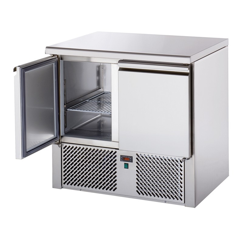 Mini table positive +4/+6°C GN 1/1 - 2 portes - Prof. 700 mm - SA2P-2 ...