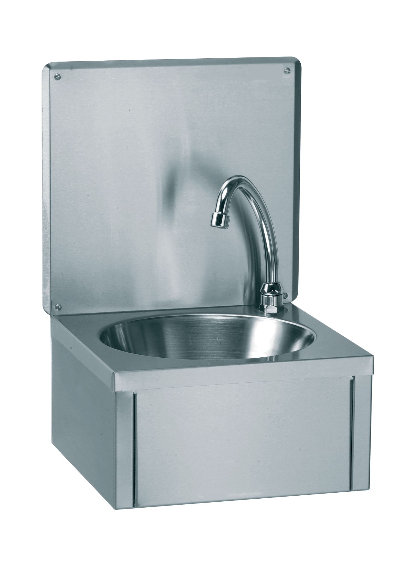 Maison Lavabos et meubles de lavabo LAVE-MAINS MURAL EN INOX EVIER ...